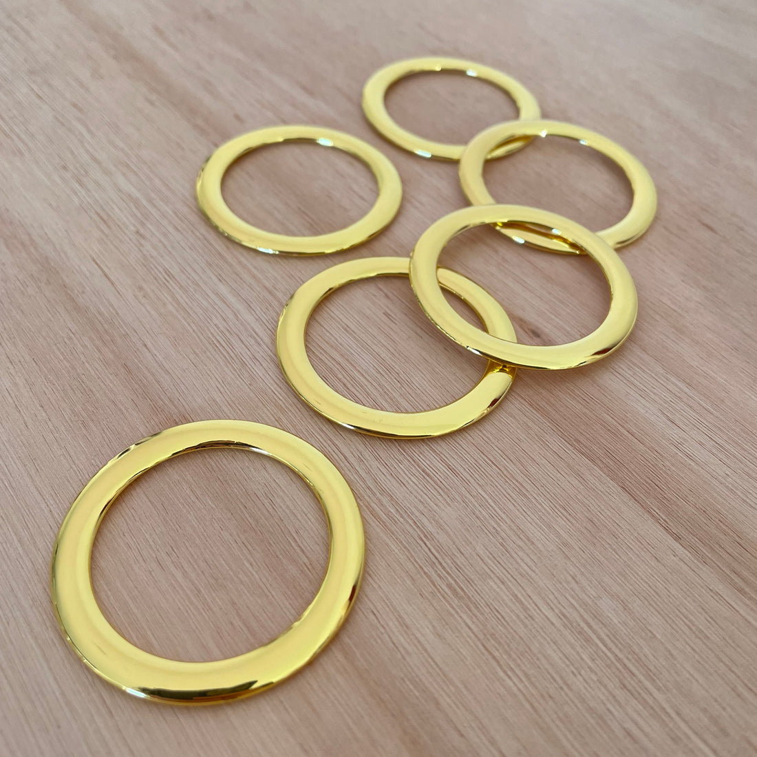 Large 35mm Gold O-Rings for Swimwear & Lingerie | Bulk discounts – Love ...