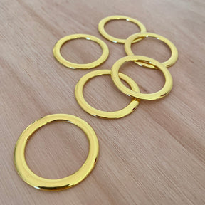 Large 35mm Gold O-Rings for Swimwear & Lingerie | Bulk discounts – Love ...