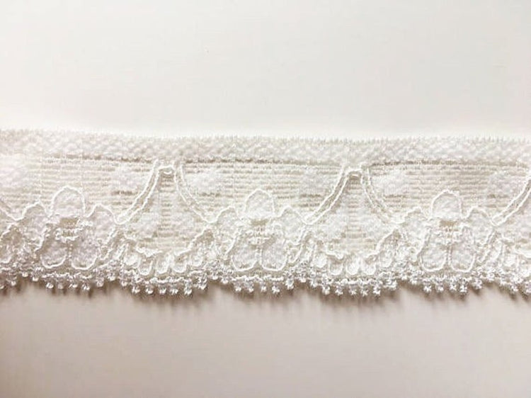 Narrow Stretch Lace Trim in a choice of colours | Lingerie sewing ...